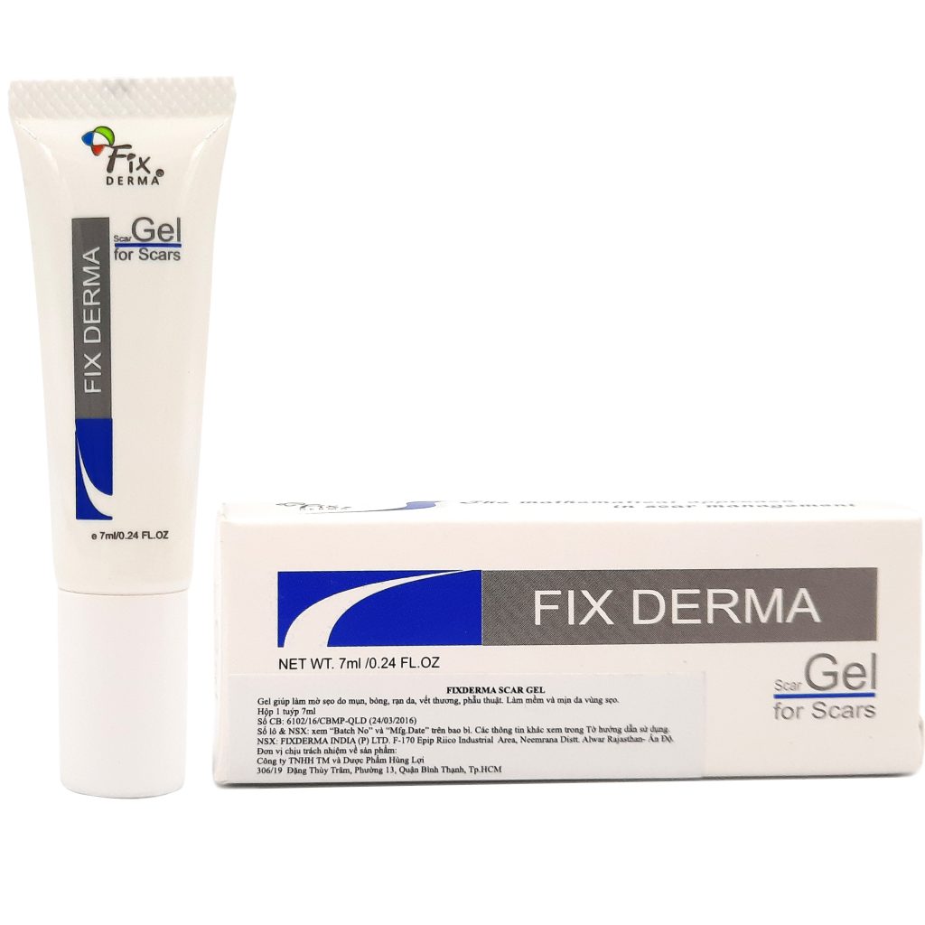 Gel Giúp Làm Mờ Sẹo Fixderma Scar Gel 15ml - Dược phẩm Hùng Lợi