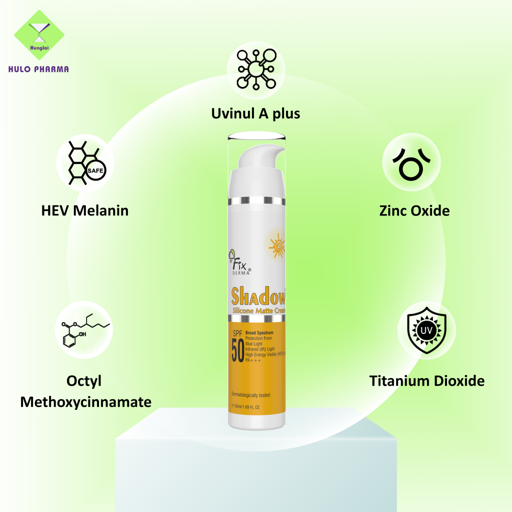 Kem chống nắng Shadow Silicone Matte Cream SPF 50 - 50ml - Dược phẩm ...